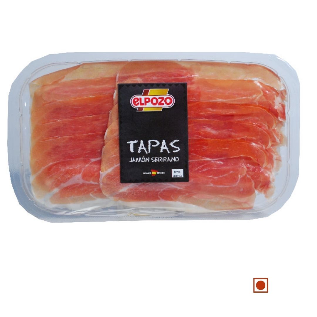 Tapas Jamon Serrano sliced - Elpozo – FoodsmithDeli