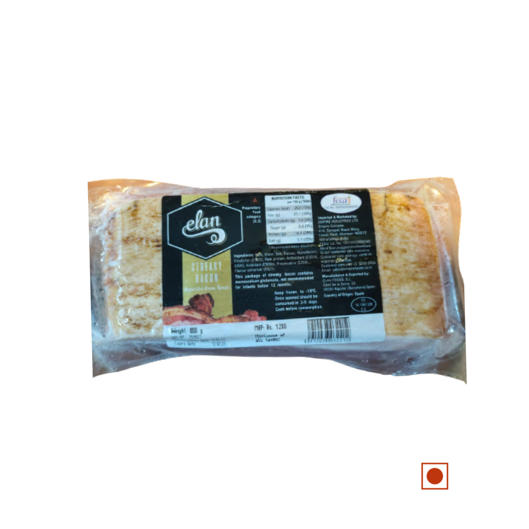 Spanish Bacon Sliced (repacked) – FoodsmithDeli